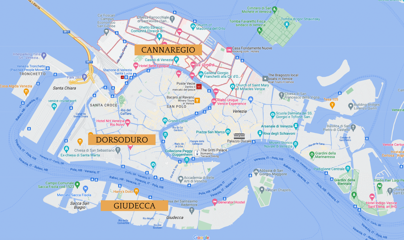 3 Best Venice Neighborhoods (To Escape The Crowds) - Away To Italy