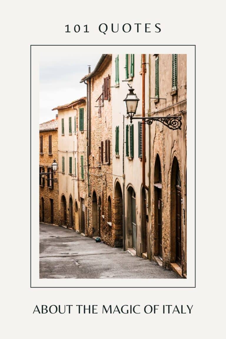 101 Quotes About The Magic of Italy - Away To Italy