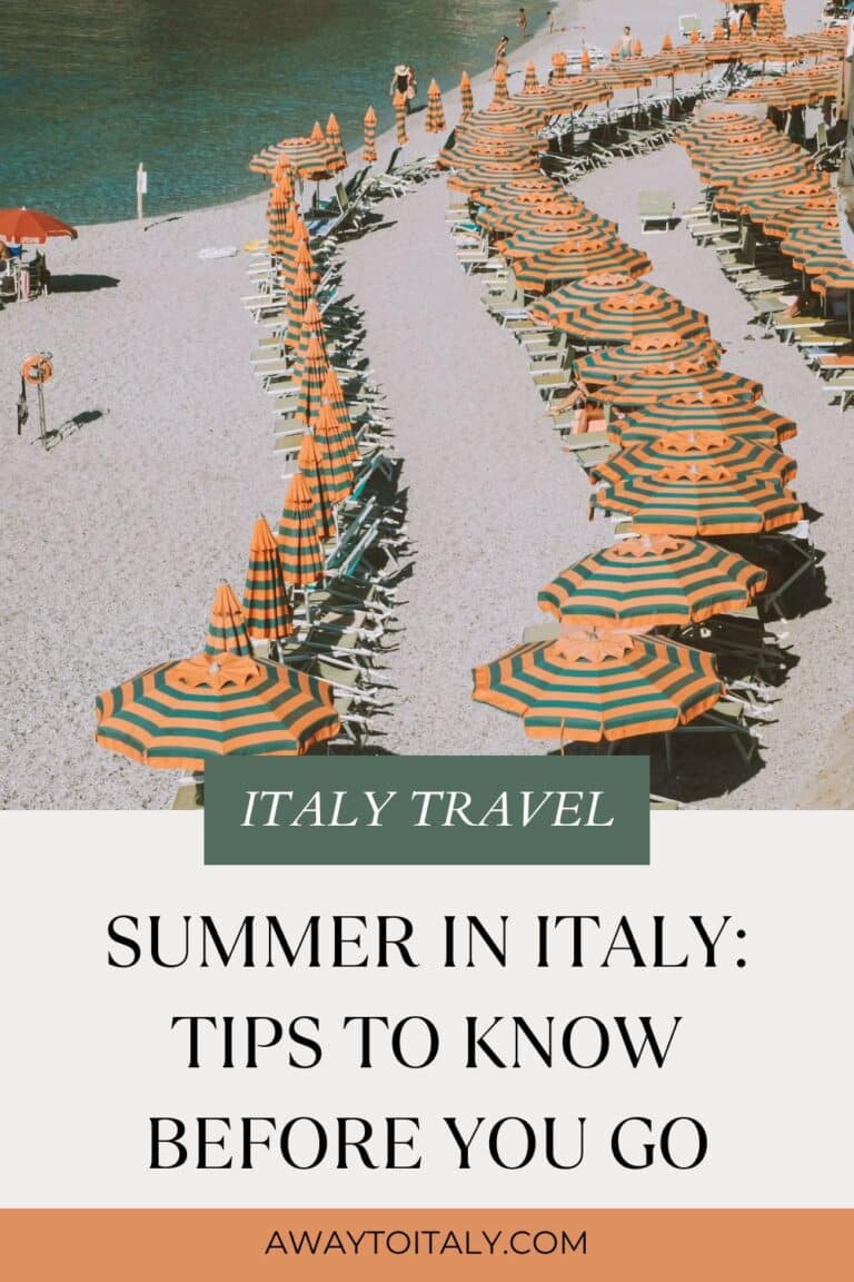 Dreaming Of A Blissful Summer in Italy? Tips To Know Before You Go