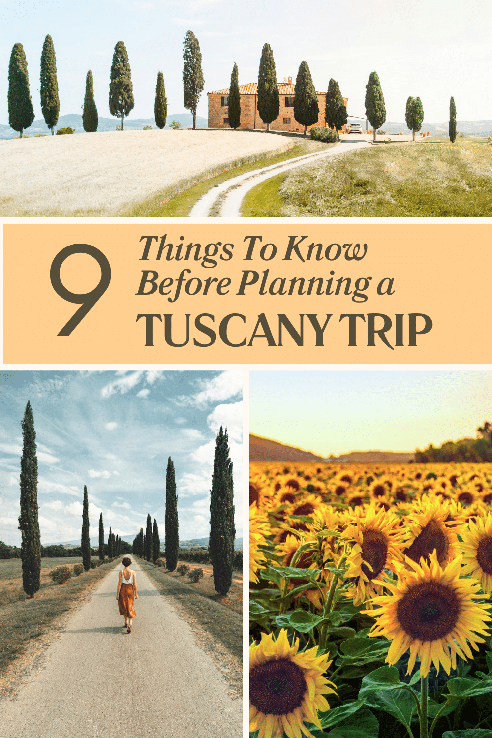 9 Things To Know Before Planning Your Dream Tuscany Trip - Away To Italy